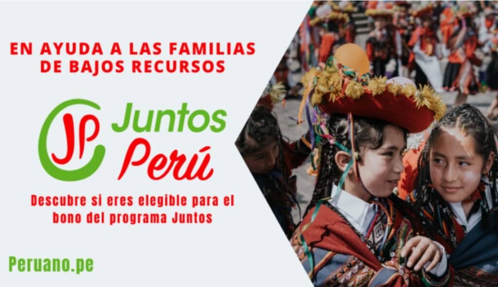 Programa JUNTOS subsidio del estado