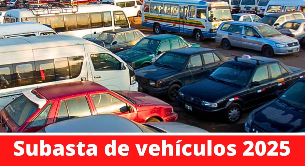 Remate Vehicular Online 2025: ¡Autos, Motos y Camionetas a Precio de ...